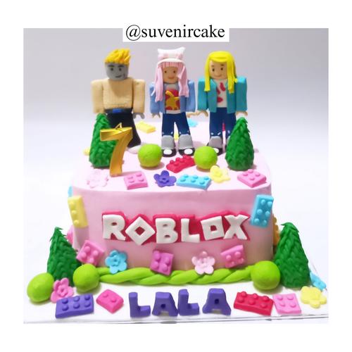 Jual cake roblox/kue ulang tahun roblox/roblox cake/kue ultah roblox ...