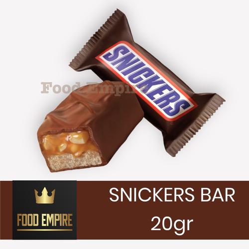 Jual SNICKERS Chocolate Bar 20 gram | Cokelat Snicker Mini - Jakarta Utara - FOOD EMPIRE | Tokopedia