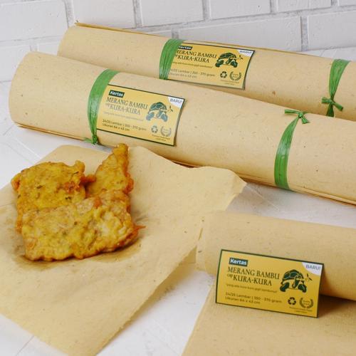 Jual 25pcs Kertas Merang Cap Kura Kura Kertas Serap Minyak Makanan ...
