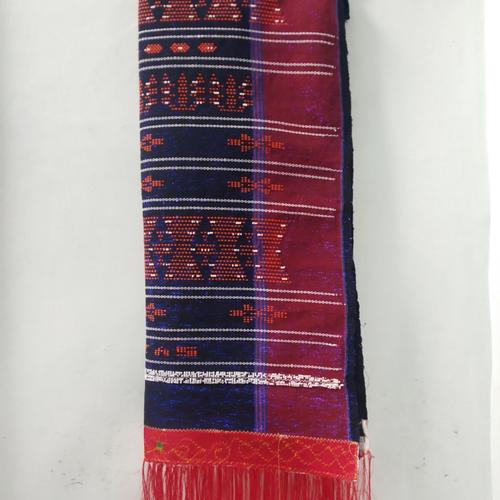 Jual Ulos Sadum / Holong Batak Biru Benang Orange, Merah Muda (Simata ...