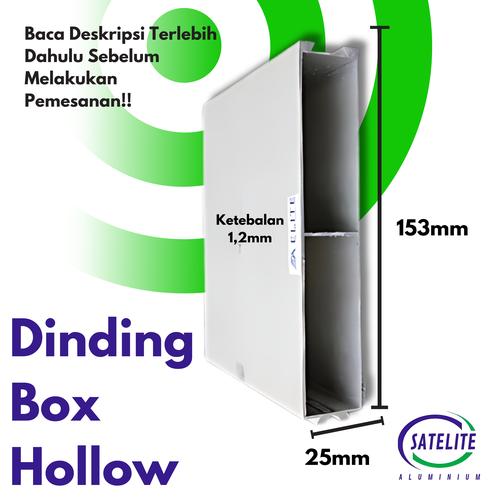 Jual DINDING BOX HOLLOW ALUMINIUM DINDING HOLLOW ALUMINIUM DINDING BOX ...