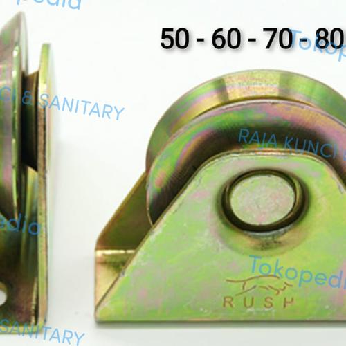 Jual Roda Pintu Besi Tipe V 70 MM TOT / Roda Single Bearing V 70mm TOT ...