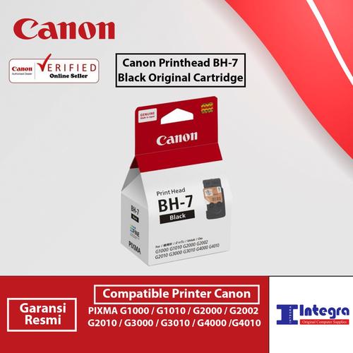 Jual Canon Printhead / Print Head BH-7 BH7 Black (G1010 G2010 G3010 ...