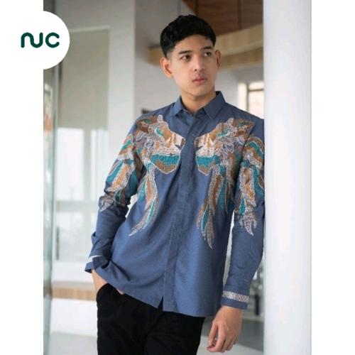 Jual Kemeja Bordir Pria NUC.ID samba 03 ( Denim ) - S - Kota Tangerang ...