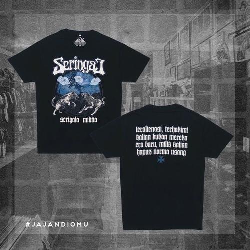 Jual Ts Seringai Wolf Fight Original Merchandise Seringai - M - Kota ...