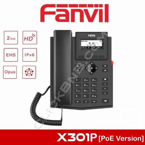 Jual Fanvil X301P - Entry Level & Cost Effective IP Phone [PoE ...