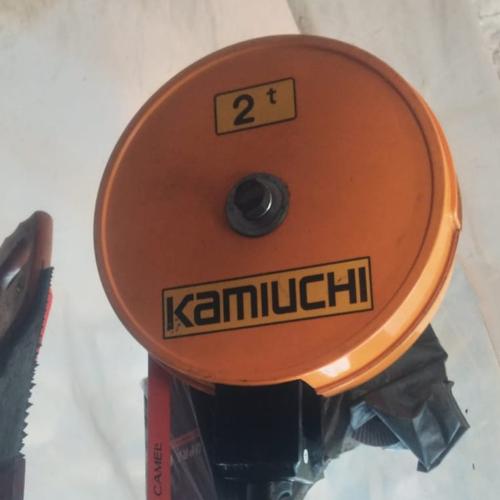 Jual Buttom Block Hoist Buttom Hook Wire Rope Hoist Kamiuchi Kapasitas ...