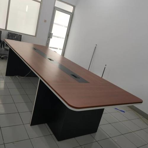 Jual meja meeting kantor ukuran 75cm*120cm*360cm, bisa custom ...