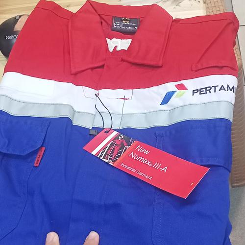 Jual Baju seragam terusan NOMEX PERTAMINA /wearpack nomex original ...