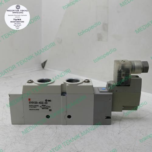 Jual SOLENOID VALVE SMC SY9120-4DZ-03 220VAC SY9120 SINGGEL COIL - Jakarta Barat - MEDIATOR ...