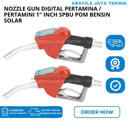 Jual nozzle solar gun Digital Gun solar flus Flow meter Gun transfer ...