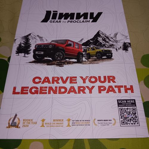 Jual Brosur Leaflet Suzuki Jimny 2024 - Jakarta Utara - Blizzard Store ...