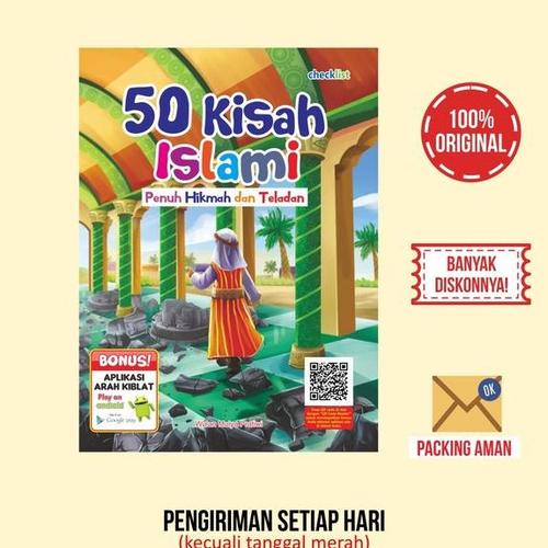 Jual Buku Cerita Anak Islam Bergambar 50 Kisah Islami Penuh Hikmah ...
