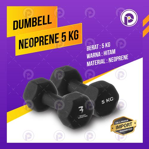 Promo Dumbell 5KG Neoprene Barbel Mini Dumble Warna Kecil Karet Dambel ...