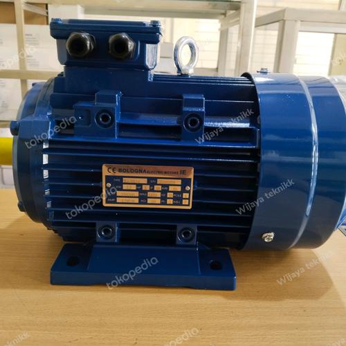 Jual Dinamo Elektro motor 5,5 hp Rpm 4 pole 1450 rpm 380 volt dinamo 5. ...