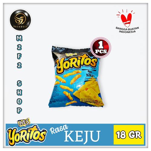 Jual Iyes Snack Yoritos Cheese Flavour | Camilan Rasa Keju Sachet - 18 ...