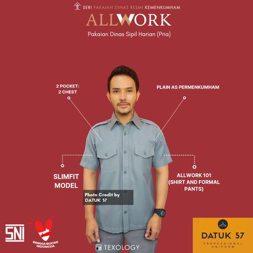 Jual Seragam Kemeja PD Sipil Harian Kemenkumham Imigrasi - Kab. Bekasi ...