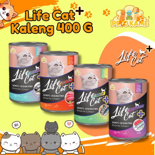 Promo Life Cat + 400 gr Kaleng | Lifecat plus Can Makanan Kucing Basah ...