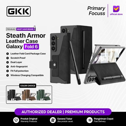 Jual Case Samsung Galaxy Z Fold 6 Fold6 GKK Armor Glass with Card Pen ...