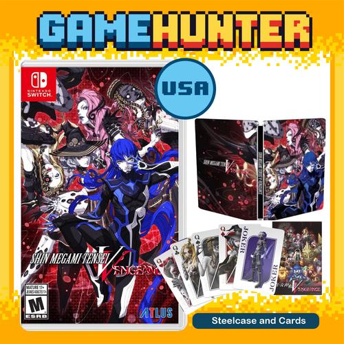 Promo Nintendo Switch Shin Megami Tensei V Vengeance / SMT 5 Vengeance ...