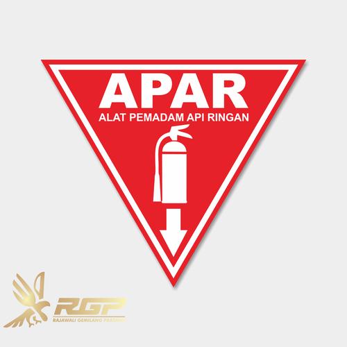 Jual Rambu / Sign APAR - Segitiga 25cm x 25cm Acrylic - 1 - Kota Bekasi ...