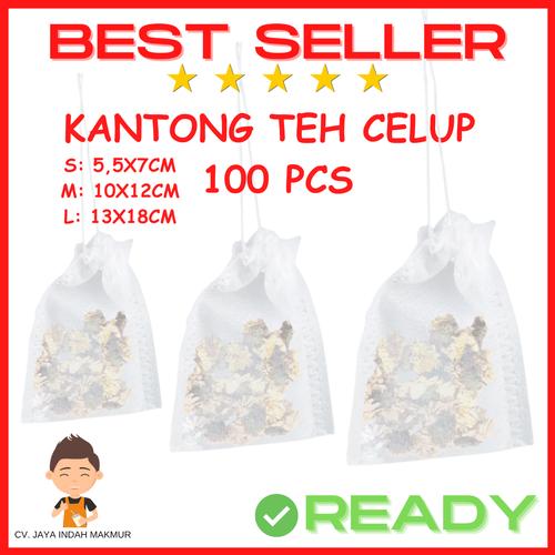 Jual Paper Bag Tea 100 PCS/ Kantong Teh Celup / Filter Teh With String ...