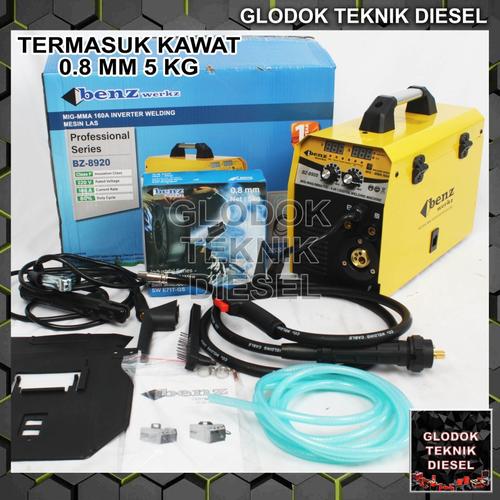 Jual Mesin Las Listrik MIG MIGI MIG-MMA 160 A Inverter Welding Kawat ...