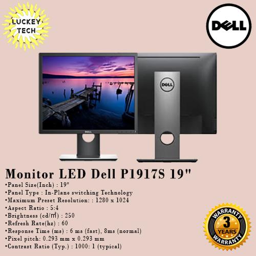 Jual Monitor LED Dell P1917S Square 19" - Jakarta Pusat - Luckey Tech ...