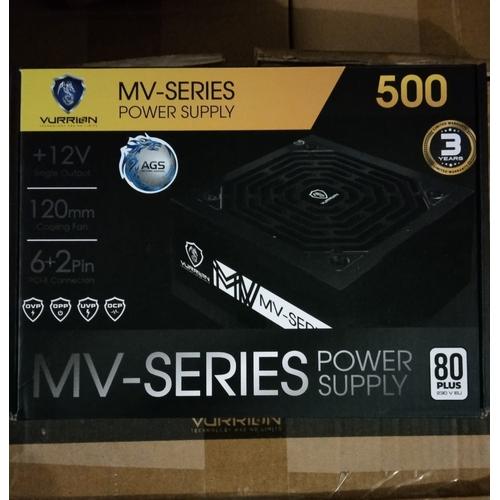 Jual Power Supply VURRION MV500 MV-SERIES 500 WATT 80Plus / PSU 500Watt ...