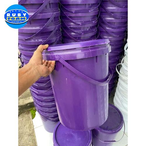 Jual ember bekas cat uk25 kg sudah bersih sekali pake plus tutup ...