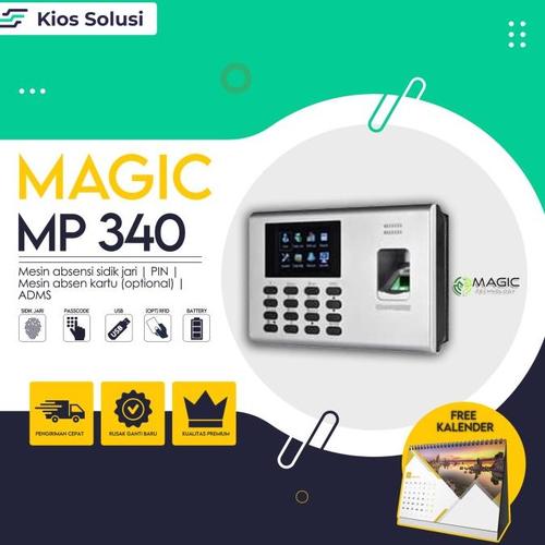 Jual Mesin Absensi Magic MP 340 | Fingerprint | Sidik Jari - Jakarta ...