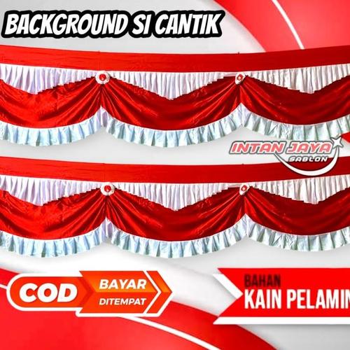 Jual BENDERA BACKGROUND SULTAN/UMBUL UMBUL GELOMBANG SI CANTIK - 5 ...