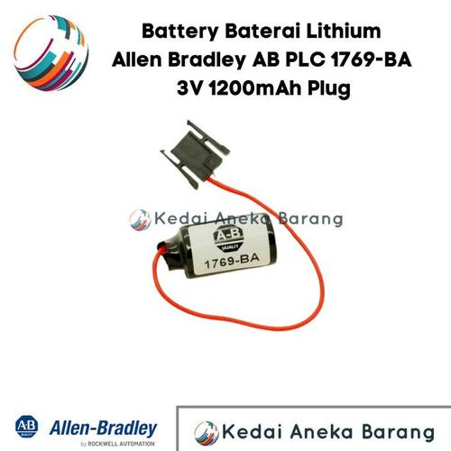 Jual BATTERY BATERAI LITHIUM ALLEN BRADLEY AB PLC 1769-BA 3V 1200MAH ...