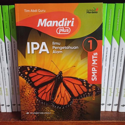 Jual BUKU MANDIRI PLUS IPA KELAS 1 7 VII SMP ERLANGGA KURIKULUM MERDEKA ...