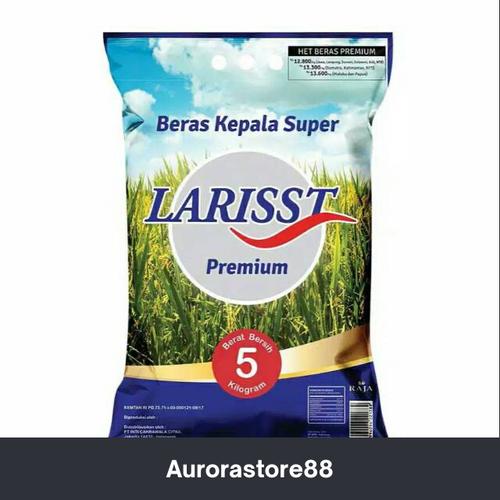 Jual Beras Premium Larisst 5 Kg Rasa Enak dan Pulen - Kota Tangerang ...