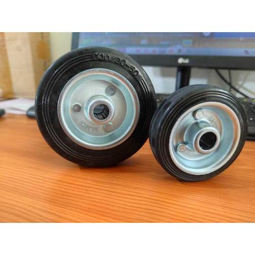 Jual Roda Trolley 3" inch 4" inch Only Roda Pu Saja Karet Roli Troli ...