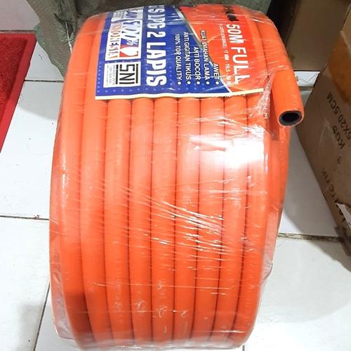 Jual Selang Gas LPG 2 Lapis Orange BULL 50 M/ROLL Selang Gas LPG SNI ...