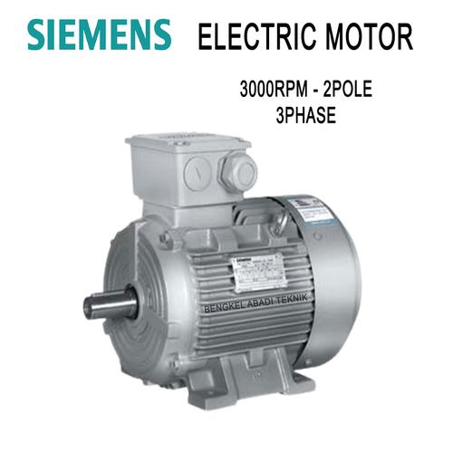 Jual ELECTRIC MOTOR SIEMENS 1LE0102-0DA32-2AA4 1.1KW 1.5HP 2POLE B3 3PHASE - Jakarta Barat ...