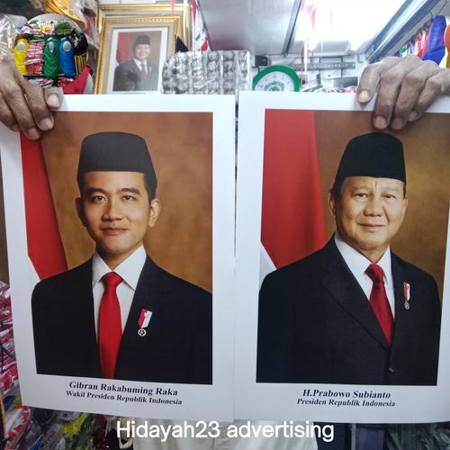 Jual poster presiden dan wakil presiden foto presiden dan wakil ...