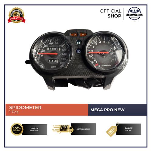 Promo Spidometer Mega Pro Hitam Spidometer Assy Kilometer Speedo ...