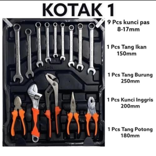 Jual WOIRX 187 PCS TOOL KIT SET KUNCI SOK LENGKAP - Kab. Tangerang - Buccu tehnik | Tokopedia