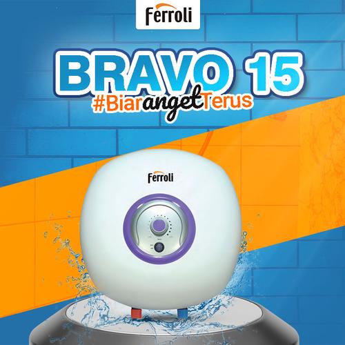 Promo Ferroli Water Heater Bravo Series 15 Liter - Unit Cicil 0% 3x ...