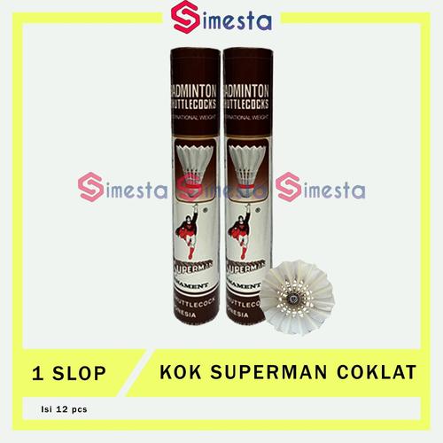 Jual Shuttlecock Superman Cokelat Kok Badminton Shuttle cock - Jakarta ...
