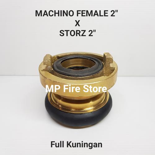 Jual FIRE ADAPTOR COUPLING MACHINO FEMALE 2 in x STORZ 2 in KUNINGAN ...