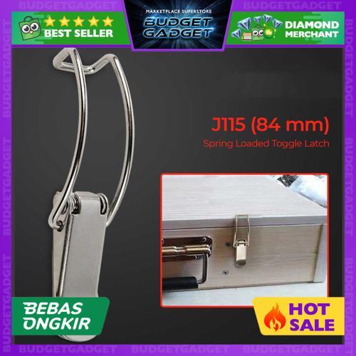 Jual Kancing Kunci Klip Box Spring Loaded Toggle Latch Catch Hasp - KAK ...