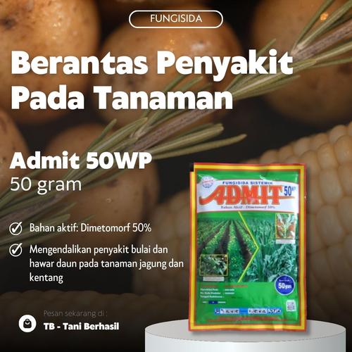 Jual Fungisida Admit 50 WP 50 Gram, Solusi Penyakit Tanaman Jagung dan ...
