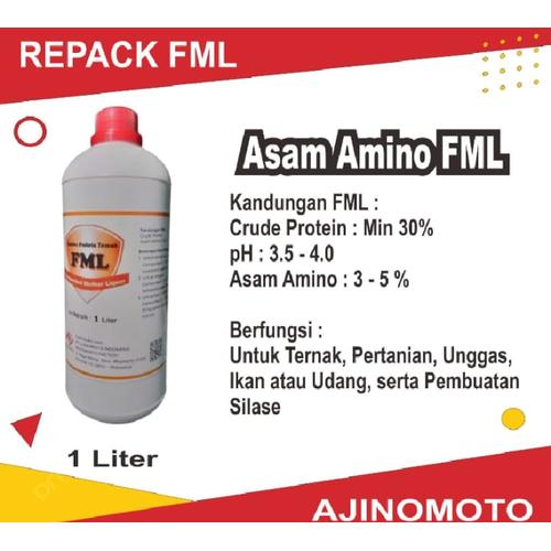 Jual FML Ajinomoto 1 Liter Asam Amino Pertanian tanaman Cabe, Jagung ...