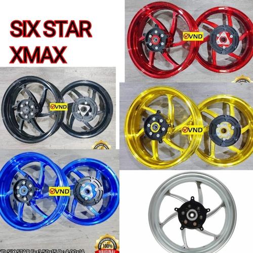 Jual PELEK RECING VND SIX STAR XMAX 250 UK 350 X 15 /UK 400 X 14 PNP ...