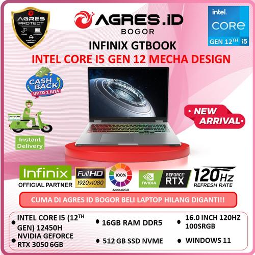 Promo Laptop Infinix GTBOOK Gaming 2024 New Series Intel Core I5-12450h ...
