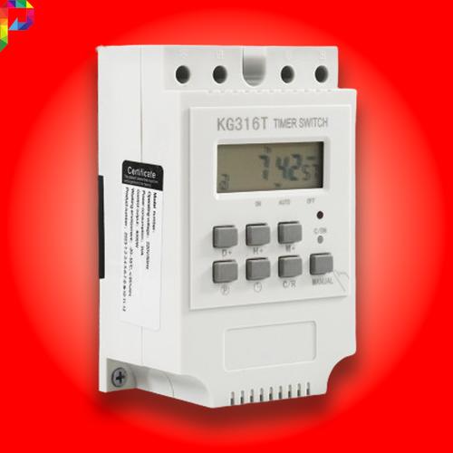 Jual Power Timer Listrik Otomatis Programmable Time Switch Relay 220v